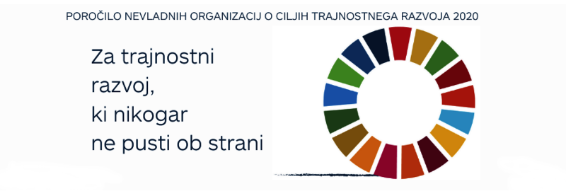 Poročilo NVO o ciljih trajnostnega razvoja 2020 – področje vključujoče ...